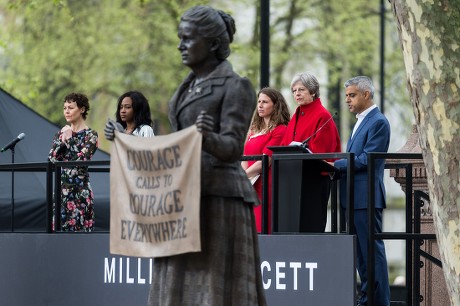 Unveiling Milicent Fawcett Statute Editorial Stock Photo - Stock Image ...
