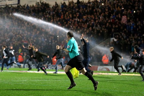 Blackburn Rovers Fans Invade Pitch After Editorial Stock Photo - Stock ...