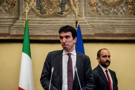 Secretary Democratic Party Maurizio Martina Matteo Editorial Stock ...