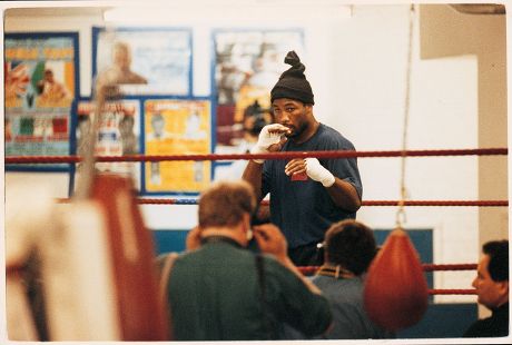 Lennox Lewis Wbc Heavyweight Champion Training Editorial Stock Photo ...
