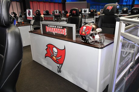 Tampa Bay Buccaneers Team Desk During Editorial Stock Photo - Stock ...