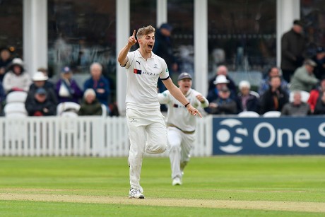 Ben Coad Yorkshire Celebrates Wicket Which Editorial Stock Photo ...