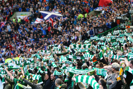 Celtic Rangers Fans Editorial Stock Photo - Stock Image | Shutterstock