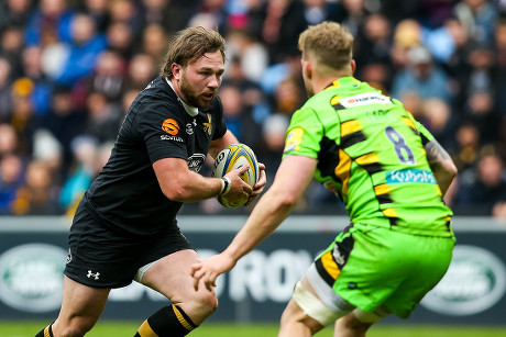 Matt Mullan Wasps Takes On Mitch Editorial Stock Photo - Stock Image ...