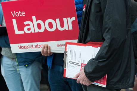 Labour Party Local election campaigning, Wandsworth, London, UK - 29 ...