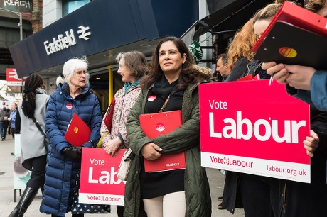 Labour Party Local election campaigning, Wandsworth, London, UK - 29 ...