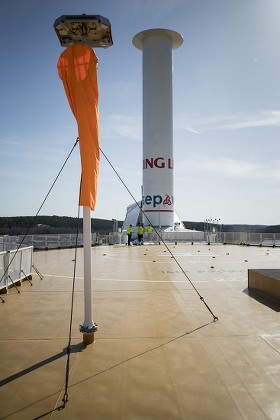 Rotor Sail Seen On Top Ms Editorial Stock Photo - Stock Image ...