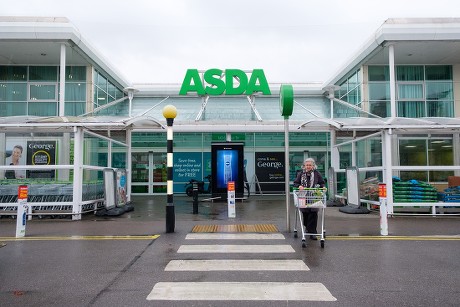 Exterior Asda Superstore West London Editorial Stock Photo - Stock ...
