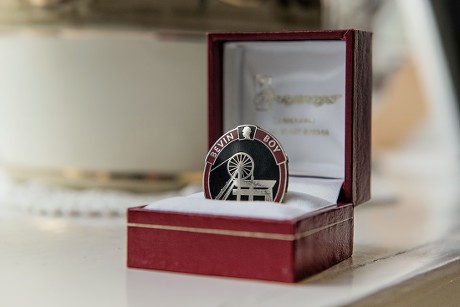 Phil Robinson Bevin Boy Veteran Badge Editorial Stock Photo - Stock ...