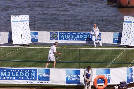 Wimbledon On Water John Mcenroe Monica Editorial Stock Photo - Stock ...