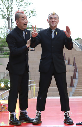 Japanese Silent Comedy Duo Gamarjobat Members Editorial Stock Photo ...
