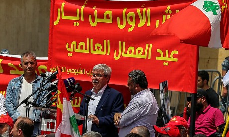 __COUNT__ Labor day in Lebanon, Beirut - 01 May 2018 Stock Pictures ...