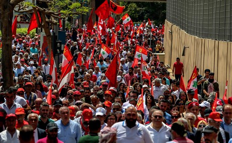 __COUNT__ Labor day in Lebanon, Beirut - 01 May 2018 Stock Pictures ...