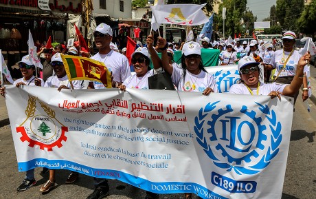 __COUNT__ Labor day in Lebanon, Beirut - 01 May 2018 Stock Pictures ...