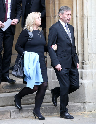 Bryan Robson His Wife Denise Leave Editorial Stock Photo - Stock Image ...