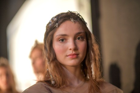 Model Backstage Before Marco Maria Show Editorial Stock Photo - Stock ...