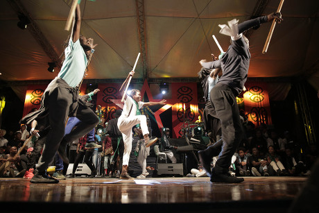 Performers Entertain Spectators During Official Opening Editorial Stock ...