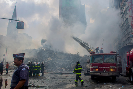 Major Fire Caused Collapse 24storey Building Editorial Stock Photo ...