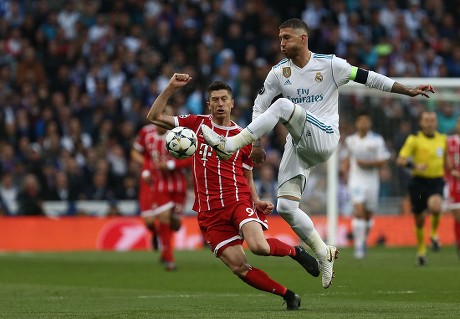 Sergio Ramos Real Madrid Competes Ball Editorial Stock Photo - Stock ...