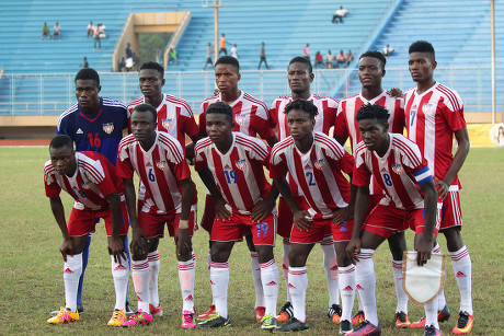 National Team Players Liberia Pose Photograph Editorial Stock Photo ...