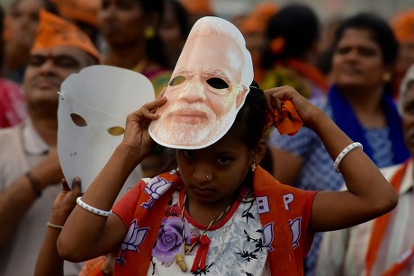 Indian Girl Wears Indian Prime Minister Editorial Stock Photo - Stock ...
