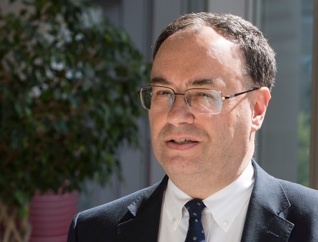 Andrew Bailey Ceo Financial Conduct Authority Editorial Stock Photo ...