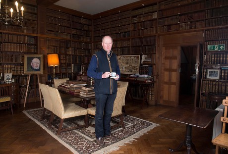 Sir Richard Fitzherbert Photographed Tissington Hall Editorial Stock ...