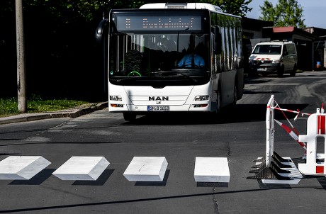 __COUNT__ First 3D zebra crossing in Germany, Schmalkalden - 04 May ...