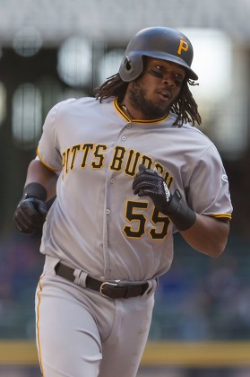 Pittsburgh Pirates First Baseman Josh Bell Editorial Stock Photo ...