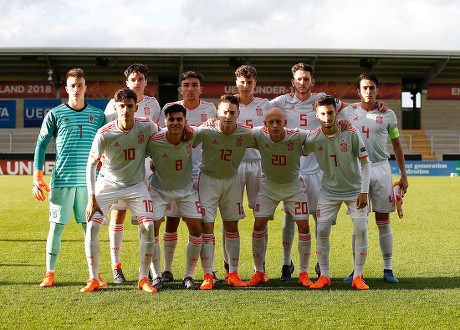 Spain Under 17s Line Editorial Stock Photo - Stock Image | Shutterstock