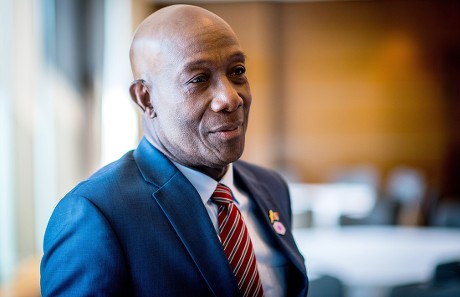 Keith Rowley portrait session, Commonwealth Heads of Government Meeting ...