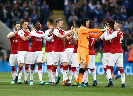 Arsenal Players Ahead Game Editorial Stock Photo - Stock Image ...