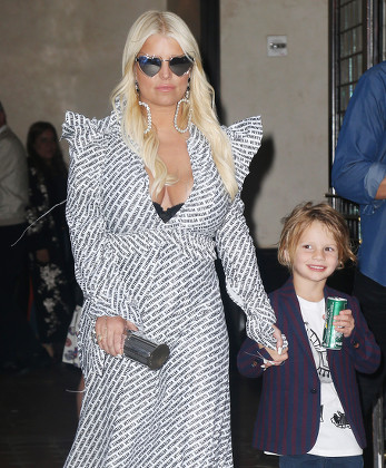 Jessica Simpson Ace Knute Johnson Editorial Stock Photo - Stock Image ...