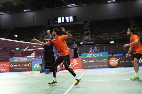 Hardianto Hardianto Berry Angriawan Indonesia Wearing Editorial Stock ...