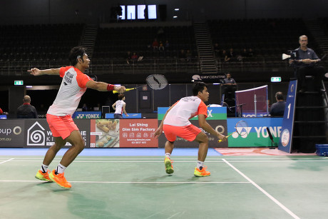 Hardianto Hardianto Berry Angriawan Indonesia Wearing Editorial Stock ...