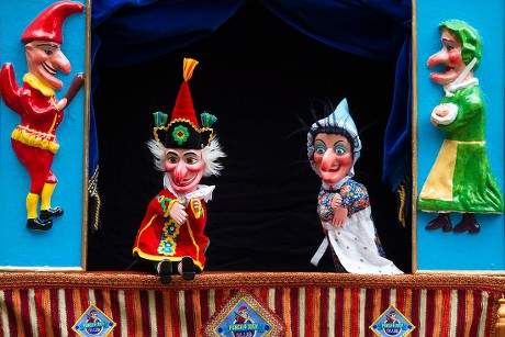 Punch Judy Puppets During Covent Garden Editorial Stock Photo - Stock ...