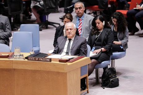 Riyad H Mansour Permanent Observer State Editorial Stock Photo - Stock ...