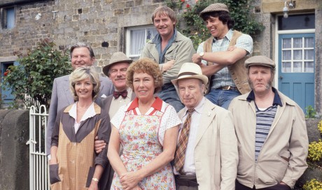 Cast Emmerdale Farm 1978 Rev Donald Editorial Stock Photo - Stock Image ...