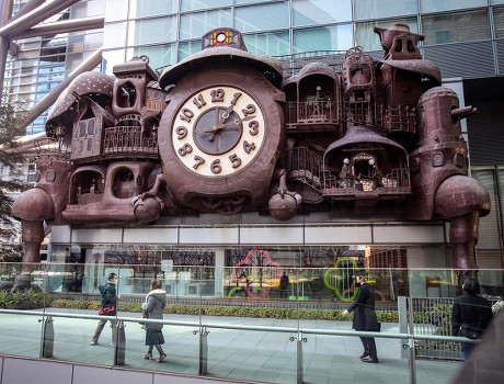 Nitele Really Big Clock Giant Ghibli Editorial Stock Photo - Stock ...
