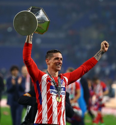 Fernando Torres Atletico Madrid Celebrates Winners Editorial Stock ...