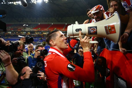 Fernando Torres Atletico Madrid Celebrates Fans Editorial Stock Photo ...