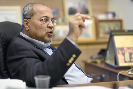 Ahmad Tibi Israeliarab Member Knesset Leader Editorial Stock Photo ...