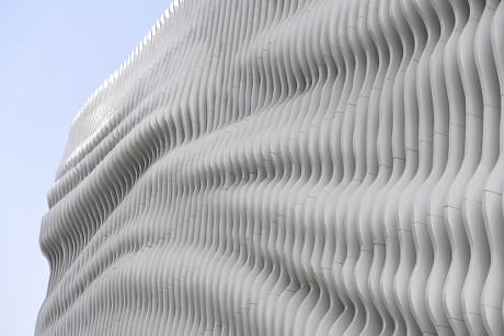 Building Wrinkle Facade Design Editorial Stock Photo - Stock Image ...