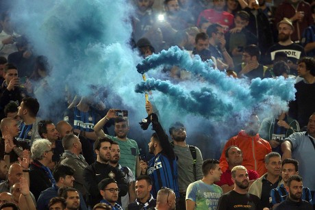 Fans Inter Celebrate Victory Editorial Stock Photo - Stock Image ...