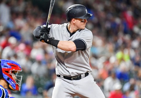 MLB Yankees vs Rangers, Arlington, USA - 07 Apr 2018 Stock Pictures ...