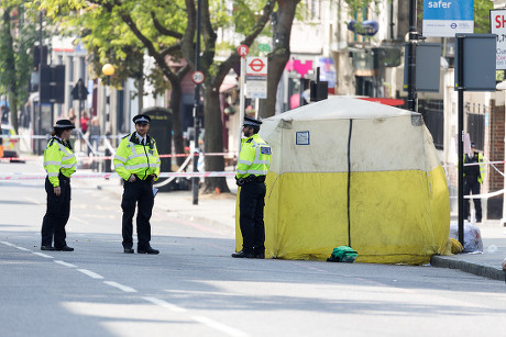Police Crime Scene Cordon Next Forensic Editorial Stock Photo - Stock ...