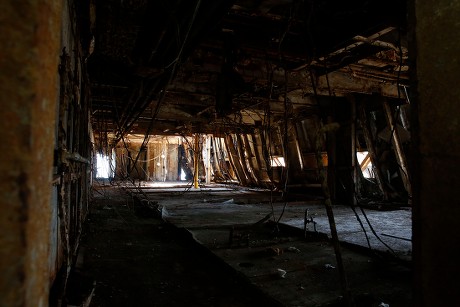 __COUNT__ The inside of the Salvaged Sewol ferry in Mokpo, Korea - 24 ...