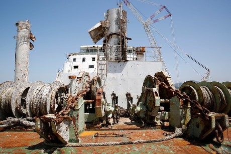 General View Inside Salvaged Ferry Sewol Editorial Stock Photo - Stock ...
