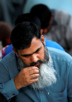 Man Breaks His Fast After Sunset Editorial Stock Photo - Stock Image ...