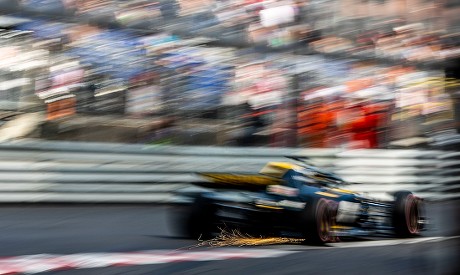 Slow Shutter Speed Photo German Formula Editorial Stock Photo - Stock ...